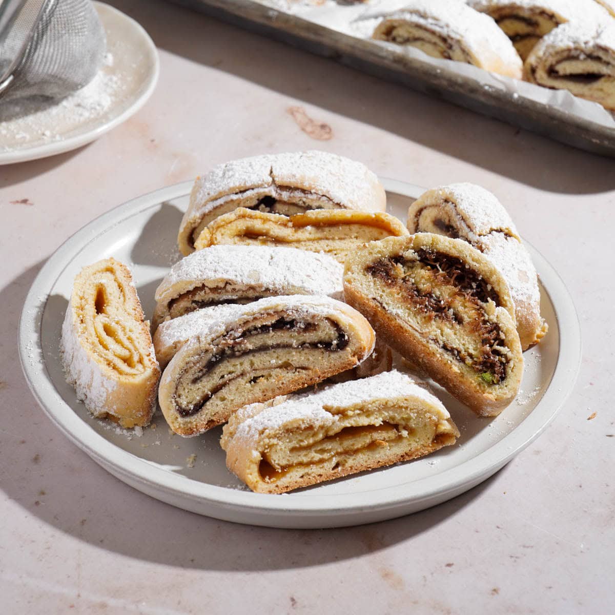 Rolled date cookies (3 ways) - Tomatoes Tomahtos
